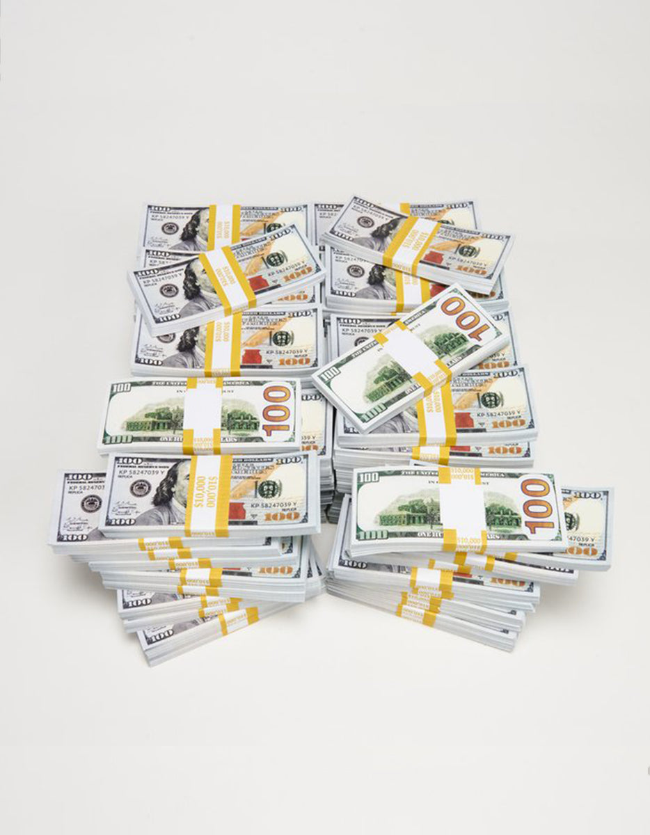 $1,000,000, 100 Stacks Bundle of 100s (New Style) - PropVin