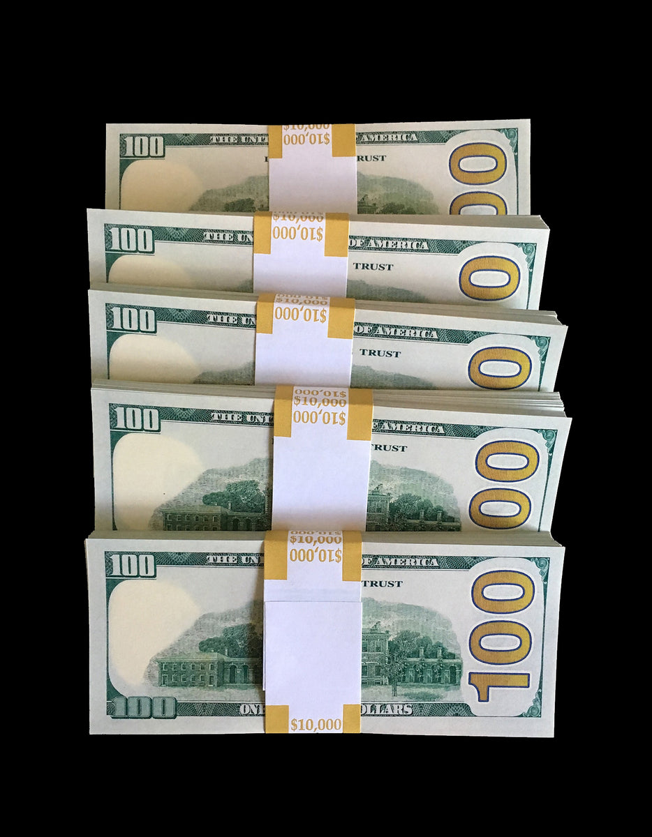 $50,000, 5 Stacks Bundle of 100s (New Style) - PropVin